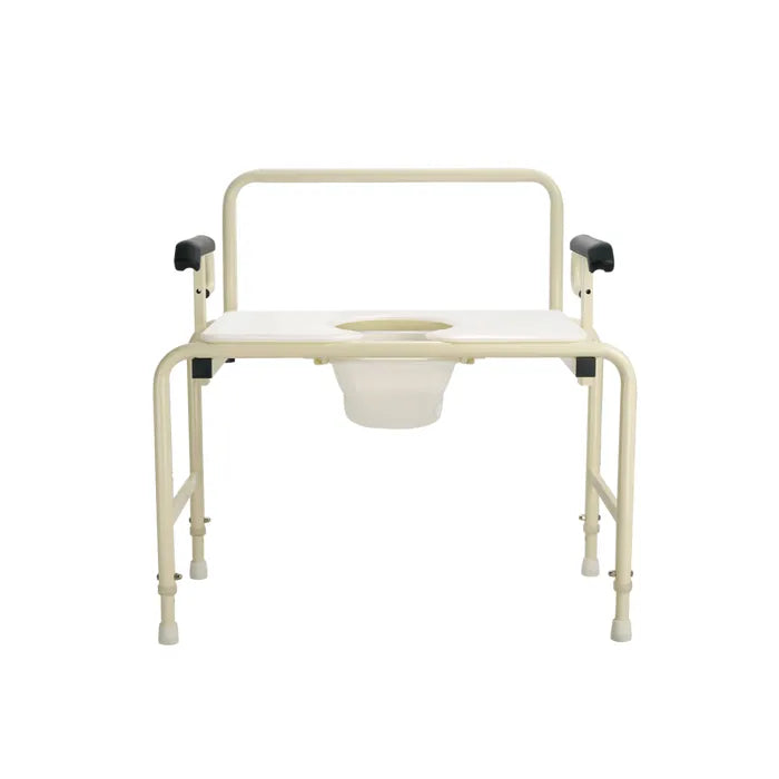 Dynarex Bariatric HD Drop Arm Commodes – State Medical Equipment