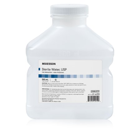 Sterile Water Irrigation Solution - OTC McKesson Sterile Water for Irr ...