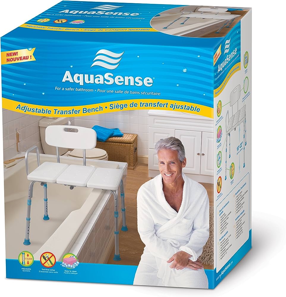 Drive Aquasense Adjustable Transfer Bench – State Medical Equipment