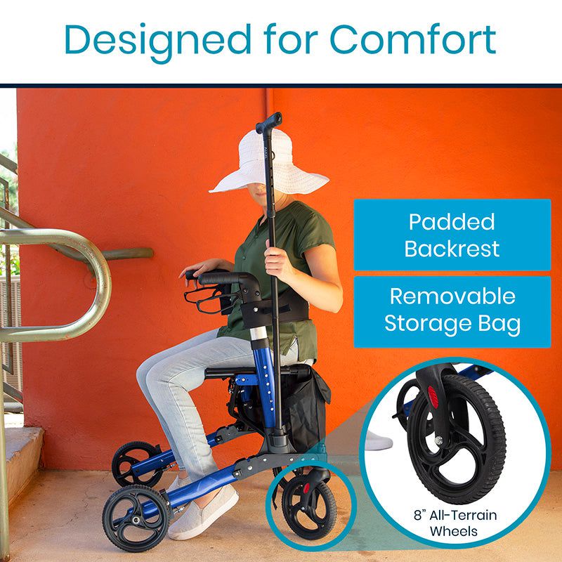 Vive Foldable Rollator T Series – State Medical Equipment
