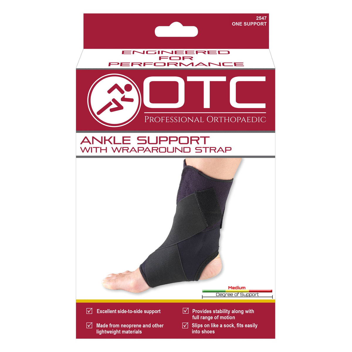 OTC Ankle Support With Wraparound Strap – State Medical Equipment