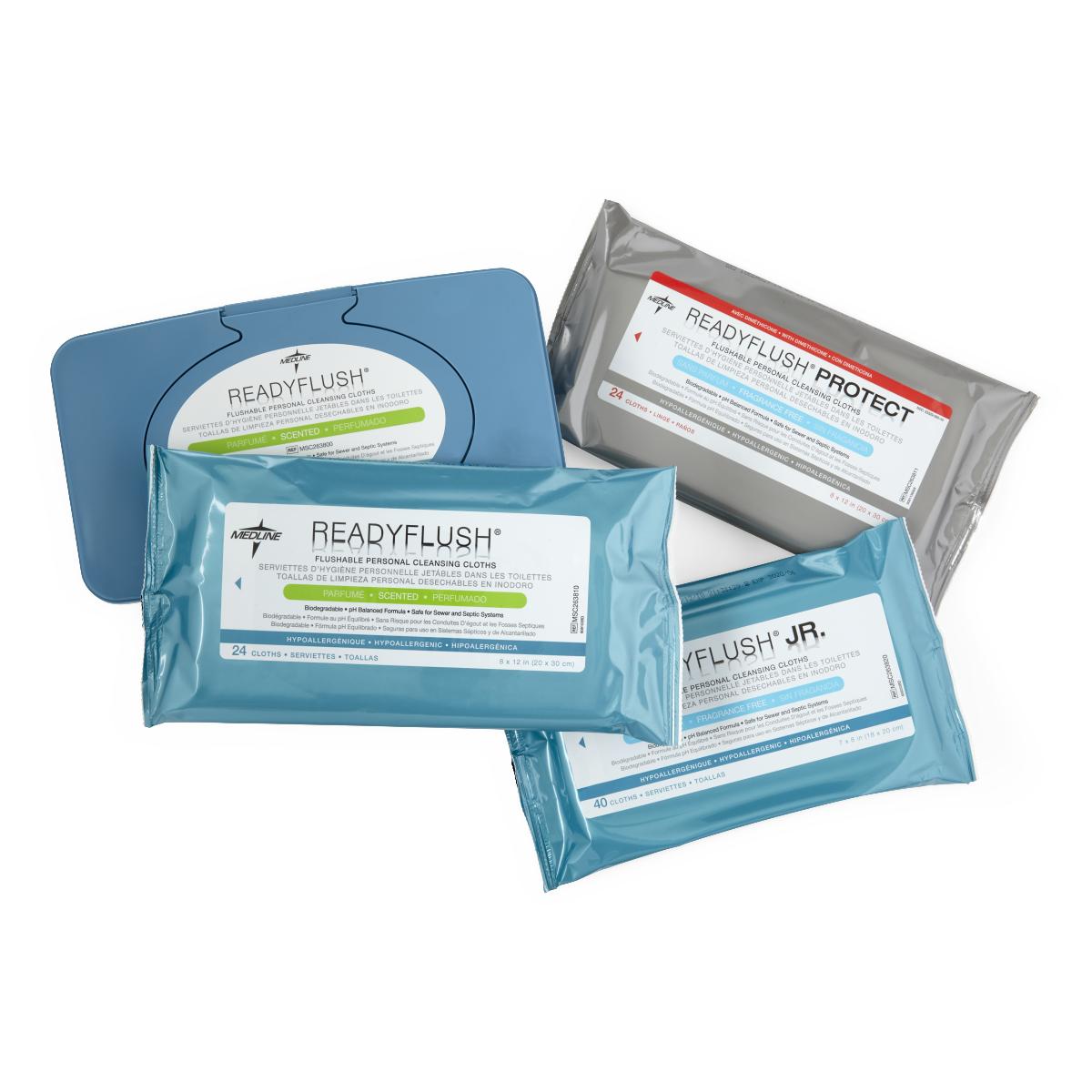 ReadyFlush Biodegradable Flushable Wipes – State Medical Equipment